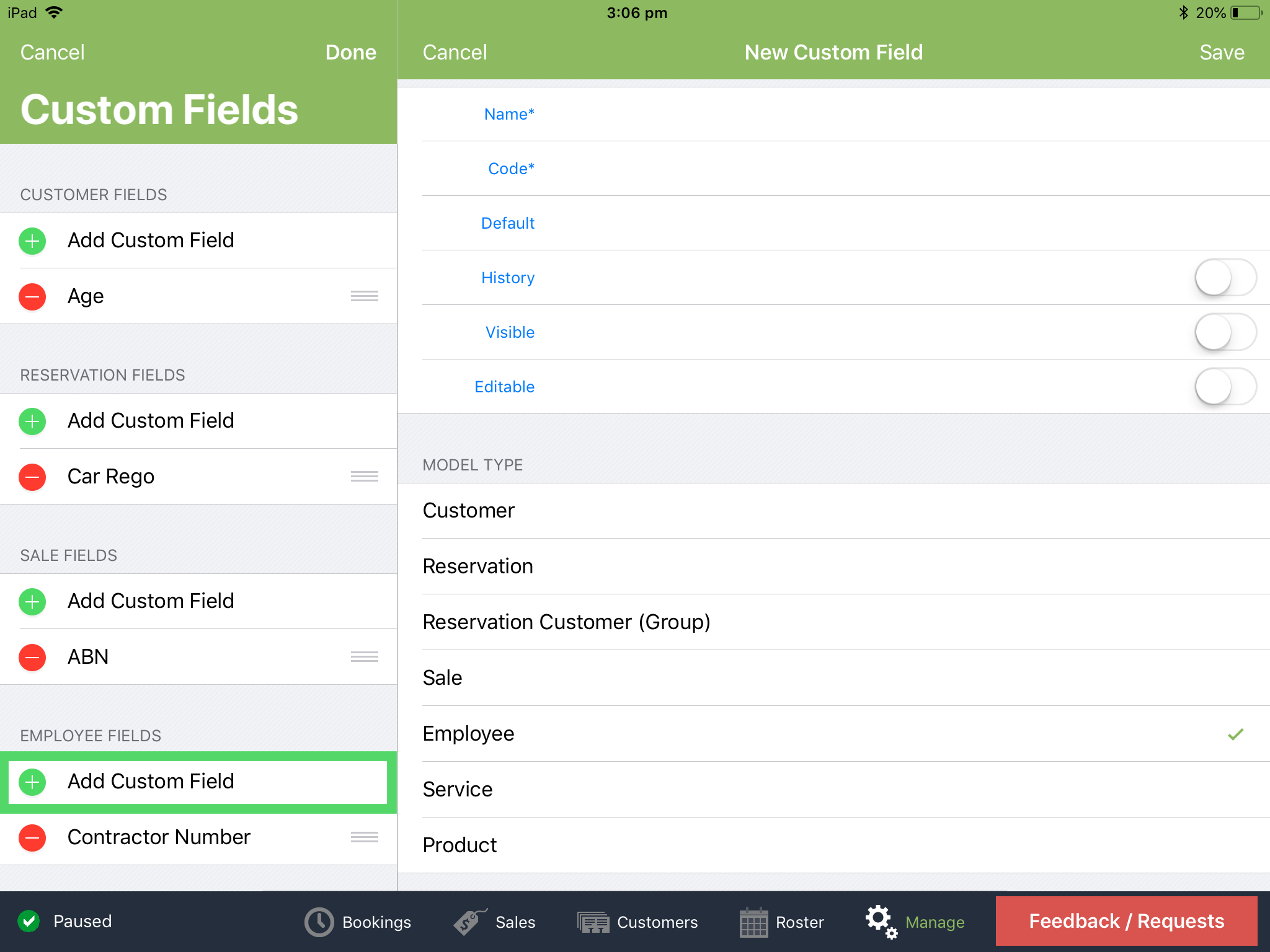 How do I add a Custom Field to Employees? - Ovatu Help Guides