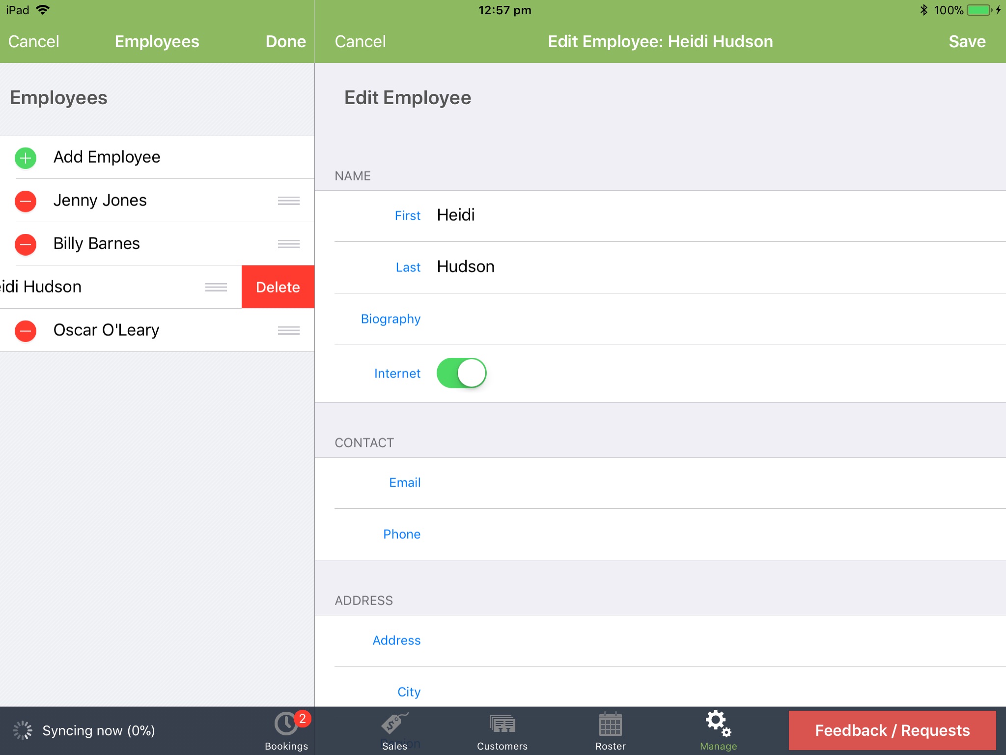 How do I delete an Employee? - Ovatu Help Guides
