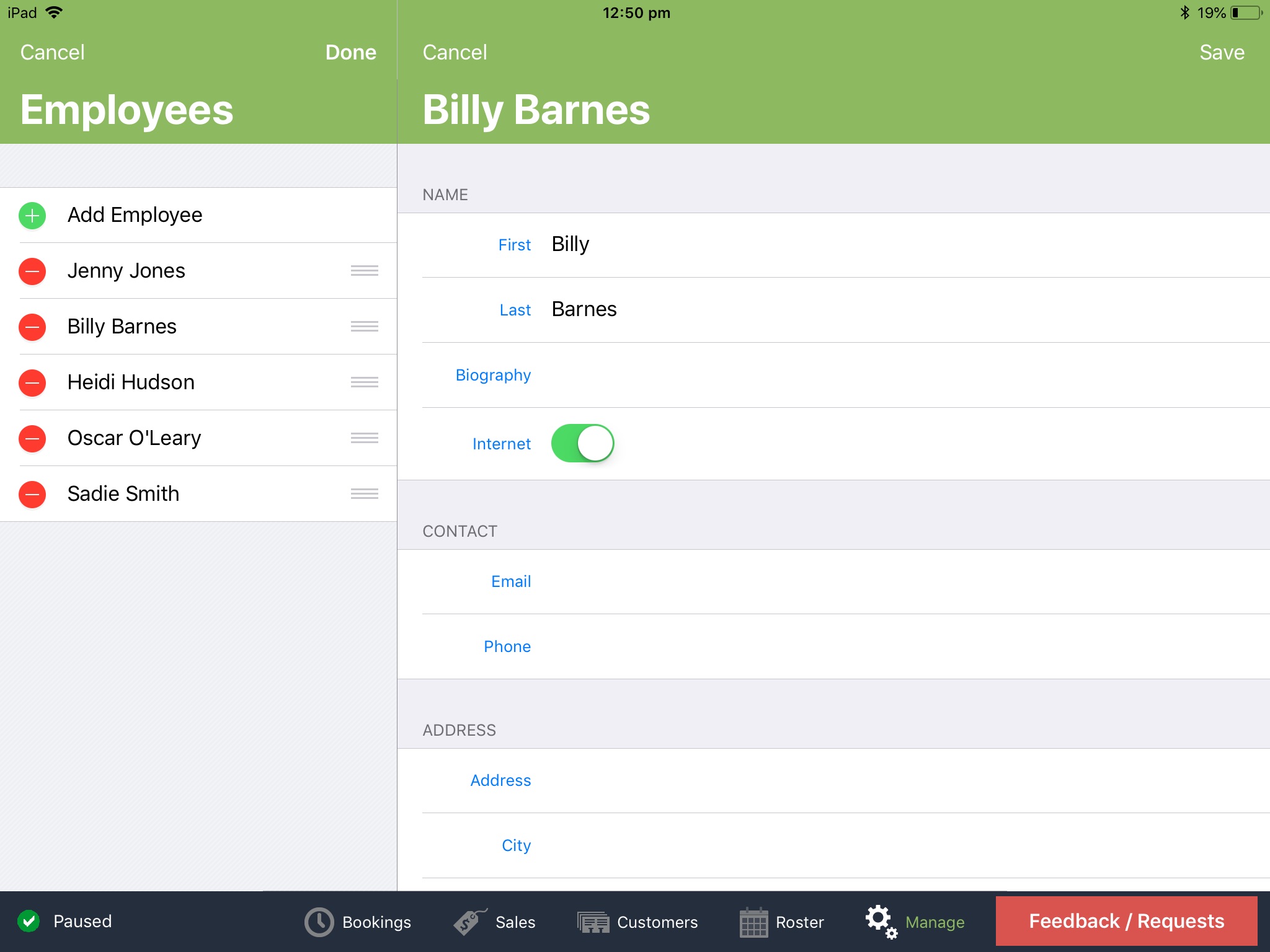 How do I edit Employee details? - Ovatu Help Guides