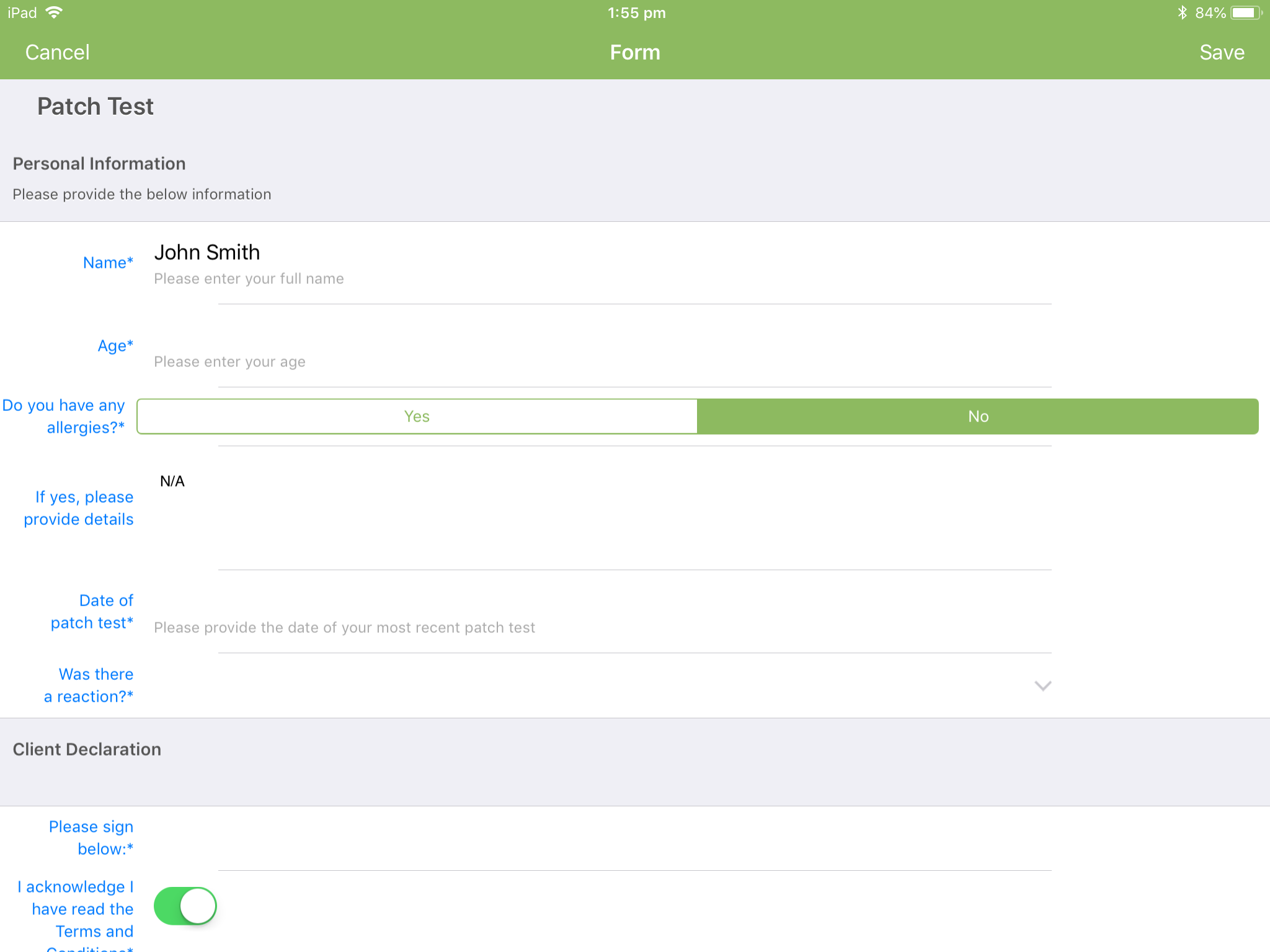 How do I add a Form to a Customer file? - Ovatu Help Guides