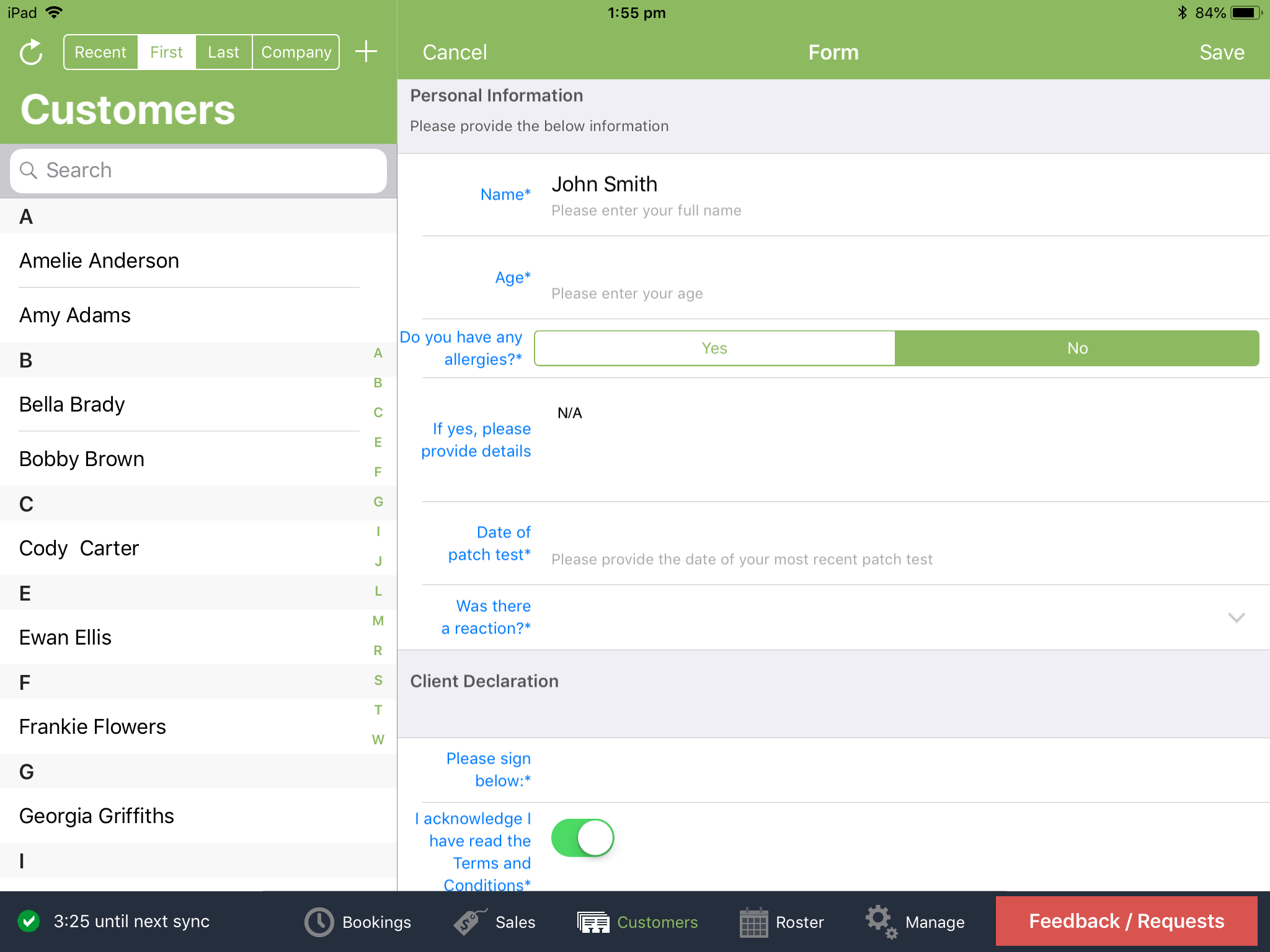 How do I add a Form to a Customer file? - Ovatu Help Guides