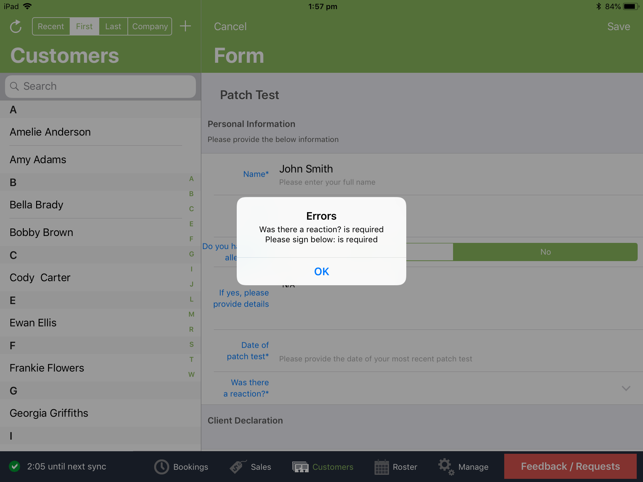 How do I add a Form to a Customer file? - Ovatu Help Guides