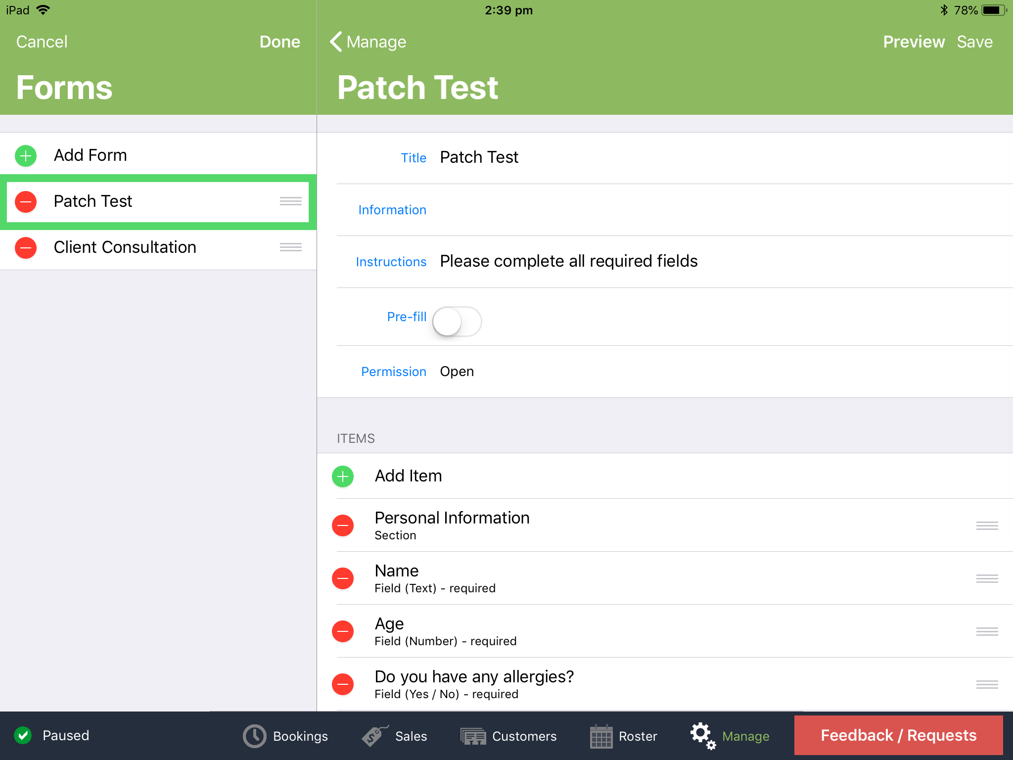 How do I edit, delete or re-order my Forms? - Ovatu Help Guides