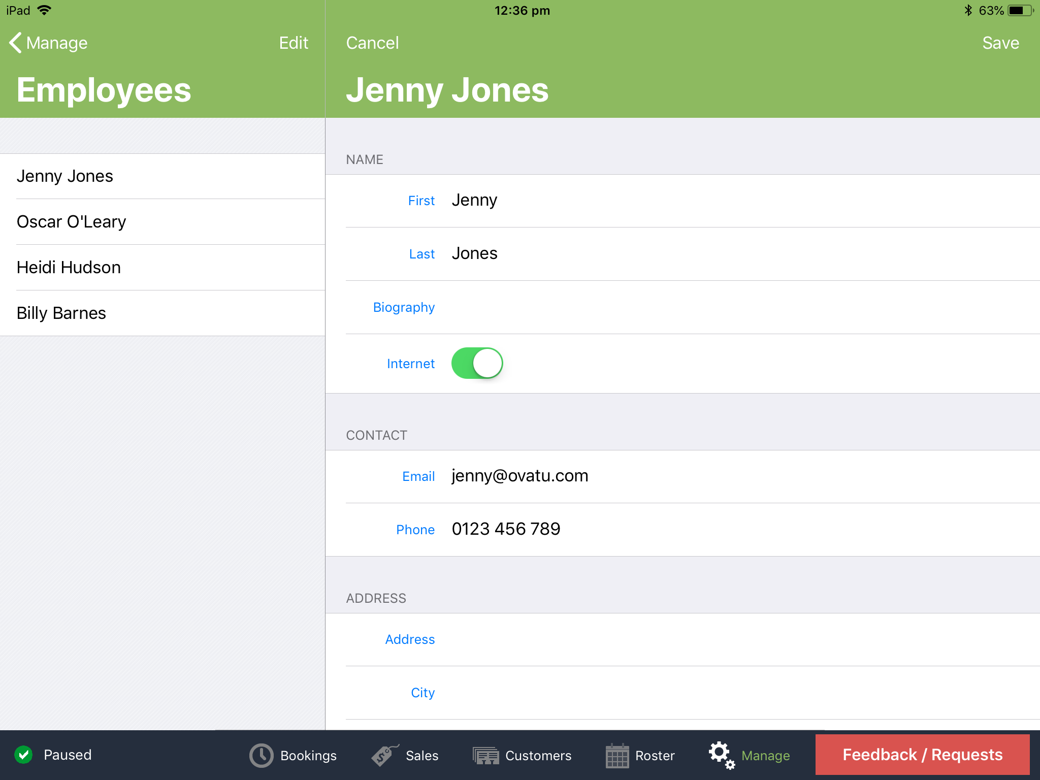 Basic Setup (I mainly have timetabled group classes) - Ovatu Help Guides