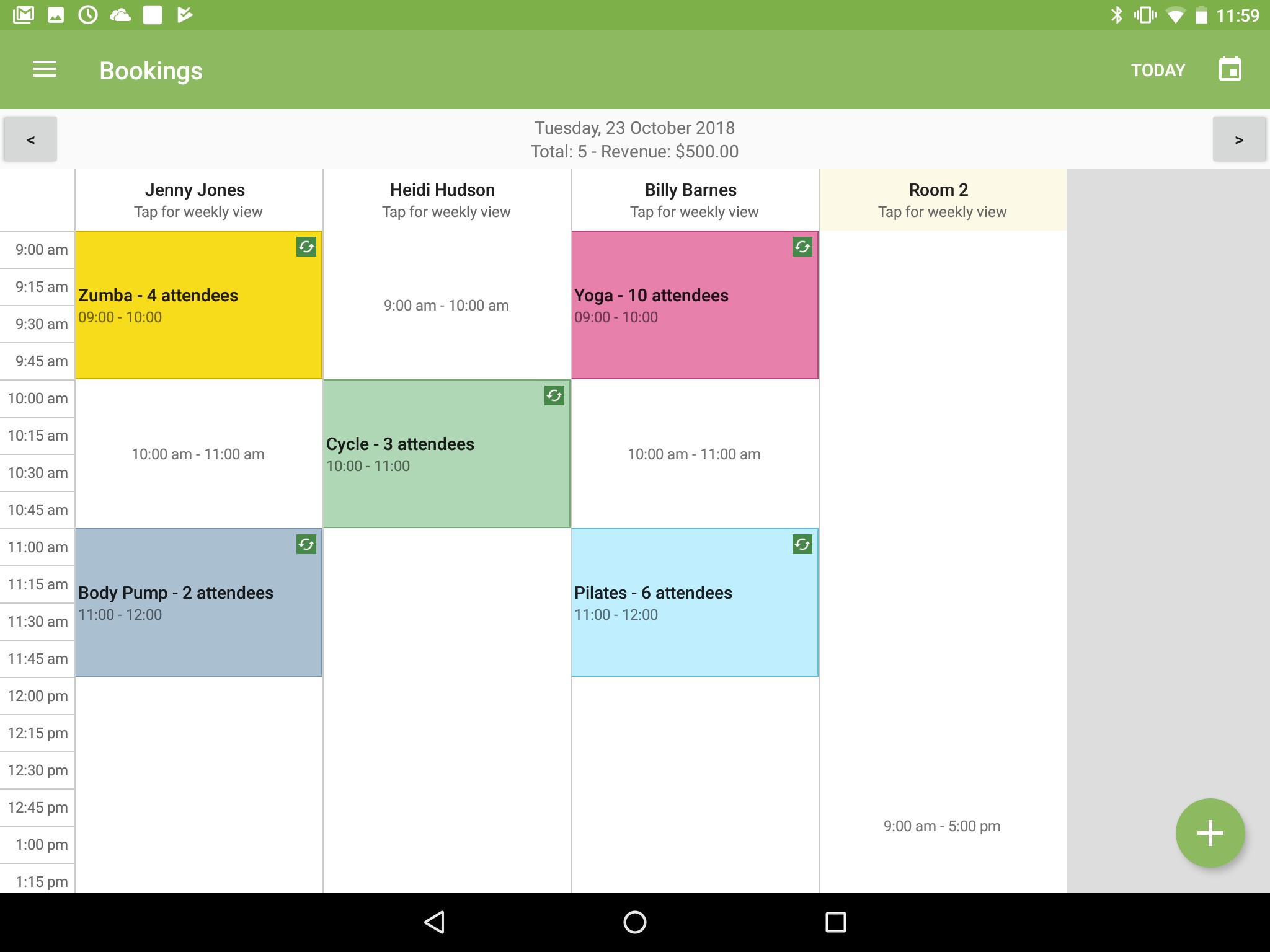 Basic Setup (I mainly have timetabled group classes) - Ovatu Help Guides