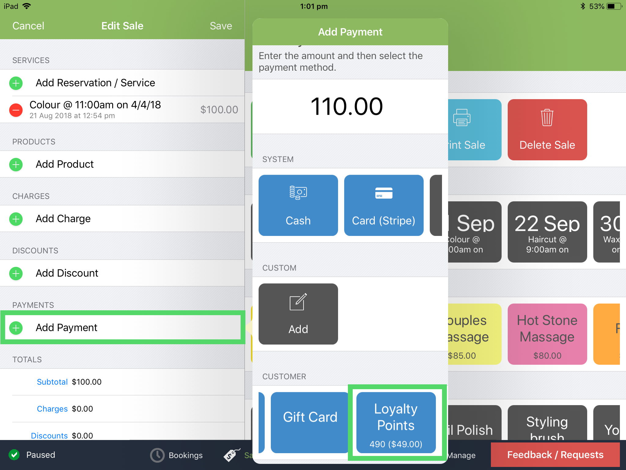 How do I make a payment with Loyalty Points? - Ovatu Help Guides