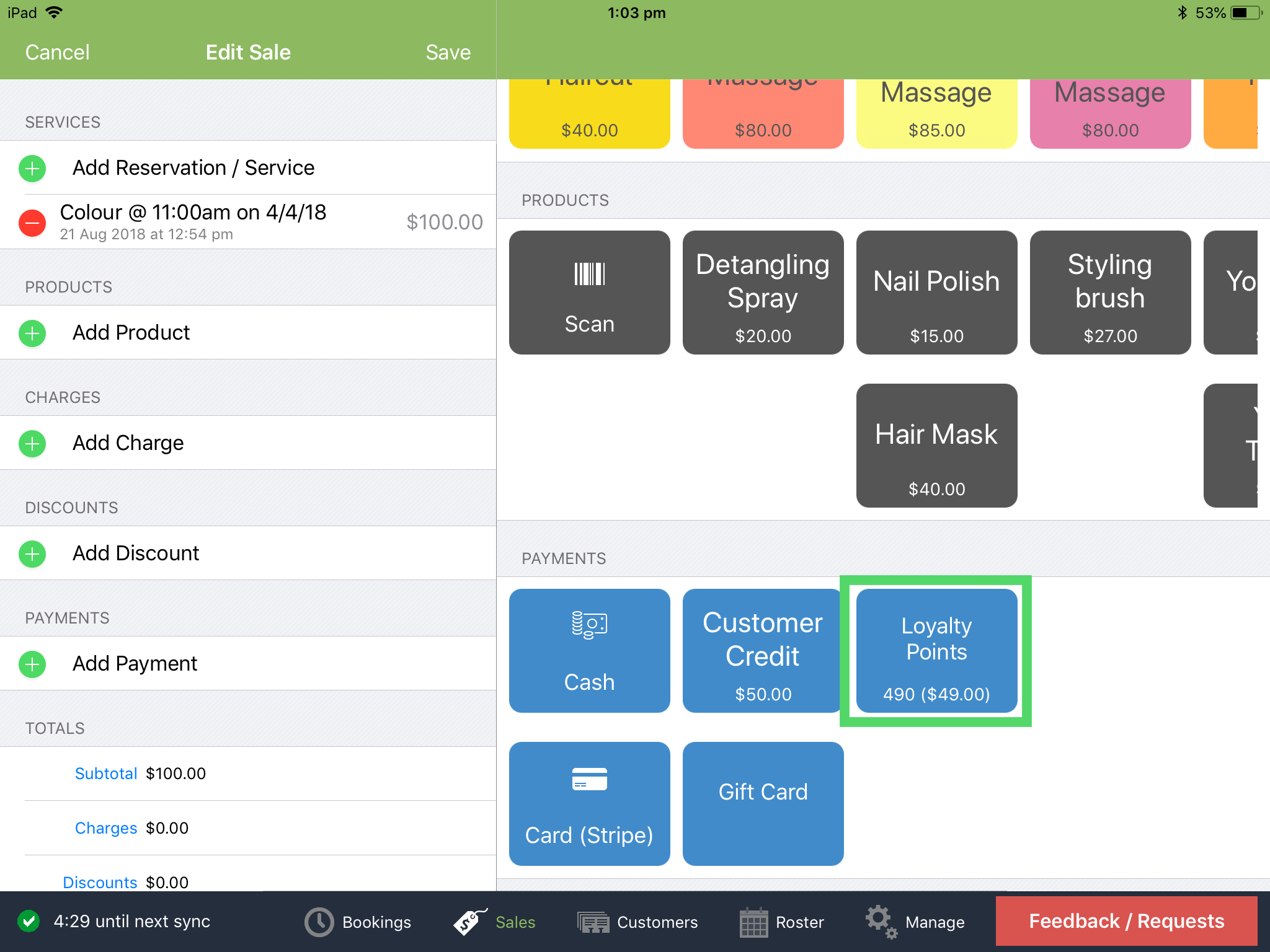 How do I make a payment with Loyalty Points? - Ovatu Help Guides
