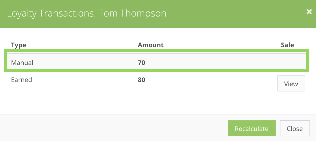 How do I modify a Customers Loyalty Points? - Ovatu Help Guides