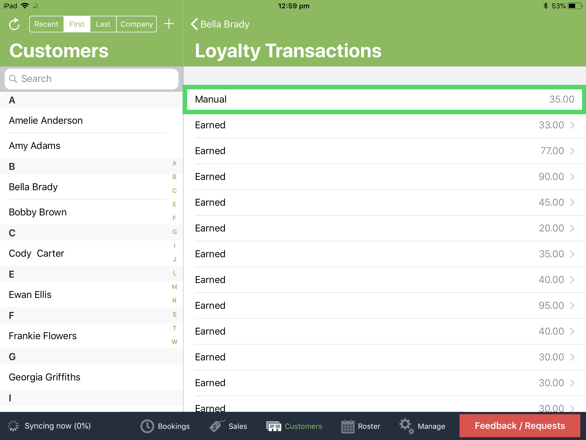 How do I modify a Customers Loyalty Points? - Ovatu Help Guides