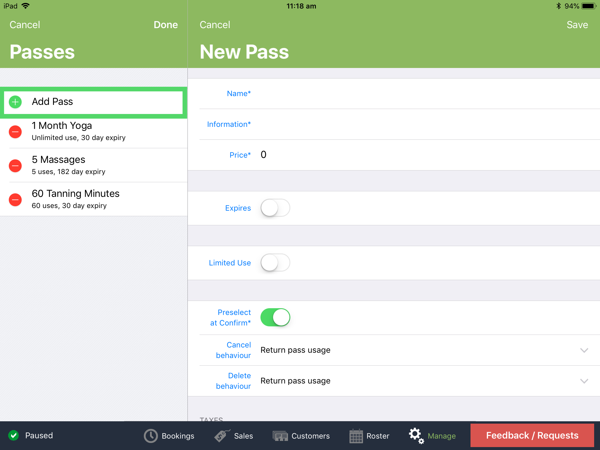 How do I create a Pass Type? - Ovatu Help Guides