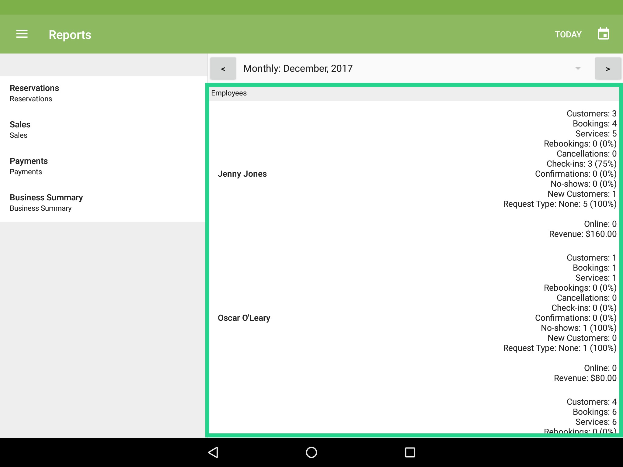 Business Summary Report Explained - Ovatu Help Guides