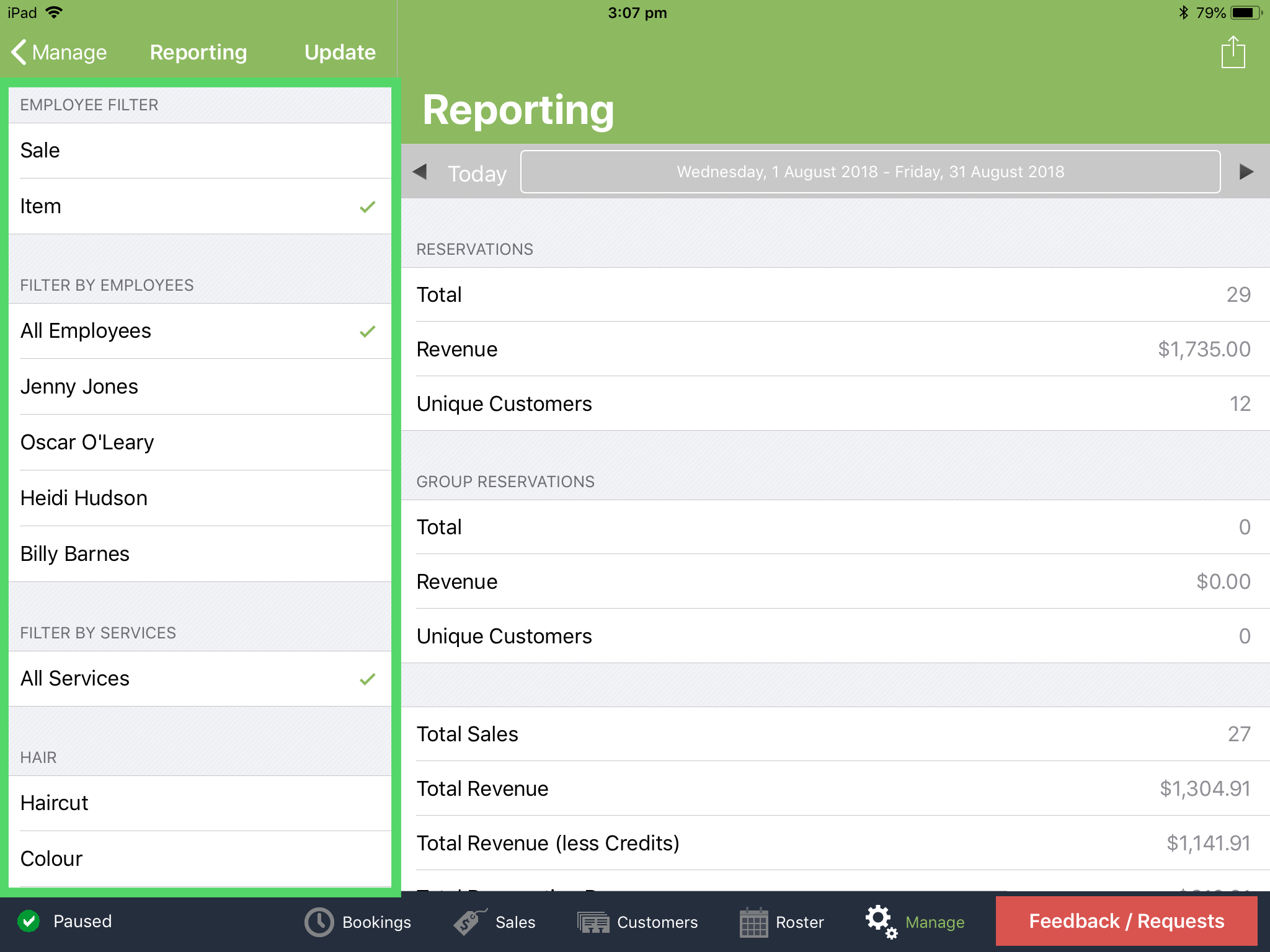 iOS Reporting - Ovatu Help Guides