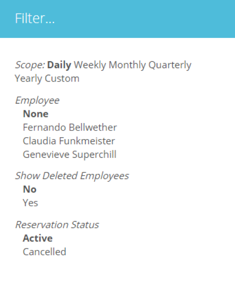 Reservations Report Explained - Ovatu Help Guides