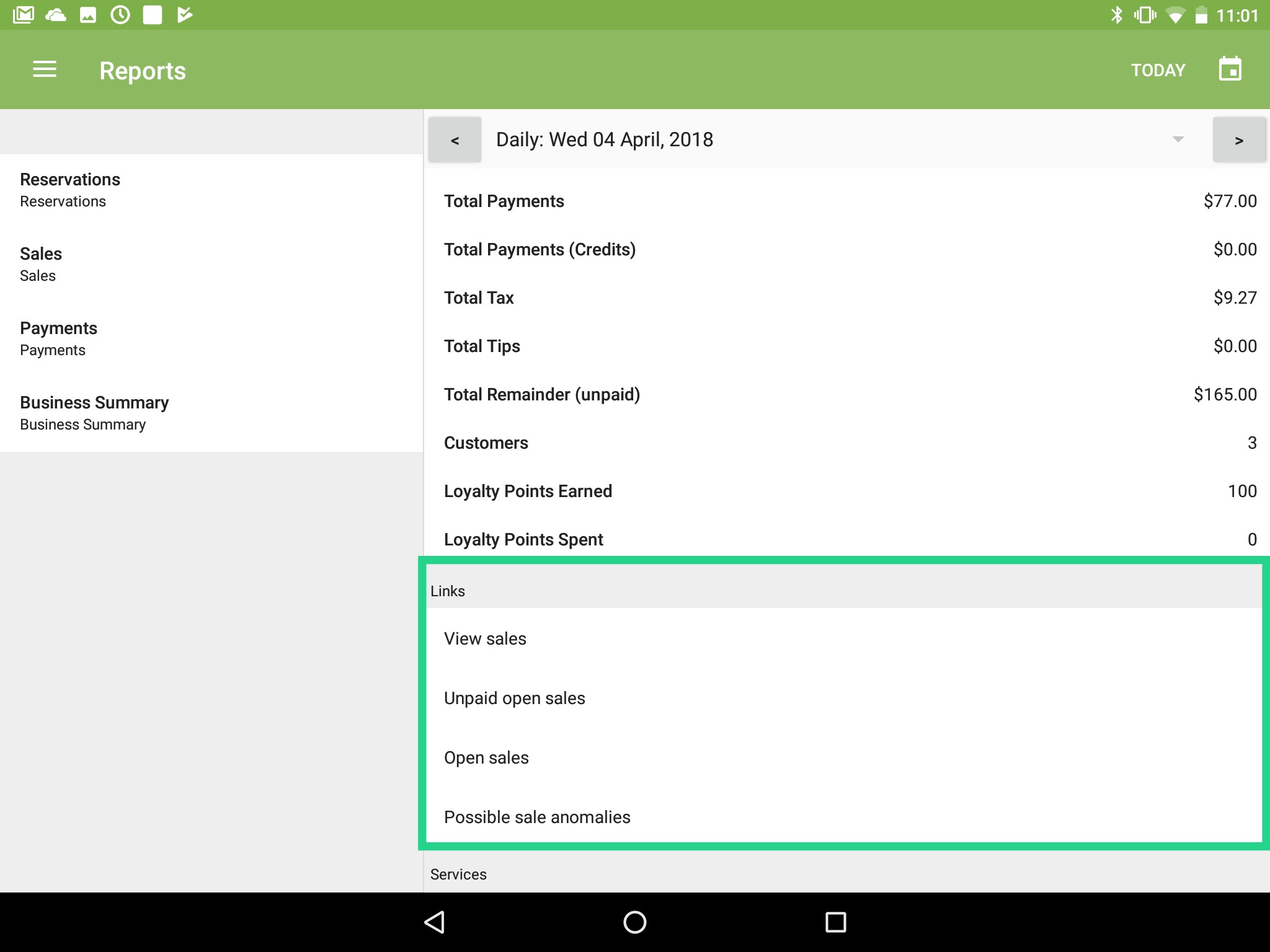Sales Report Explained - Ovatu Help Guides