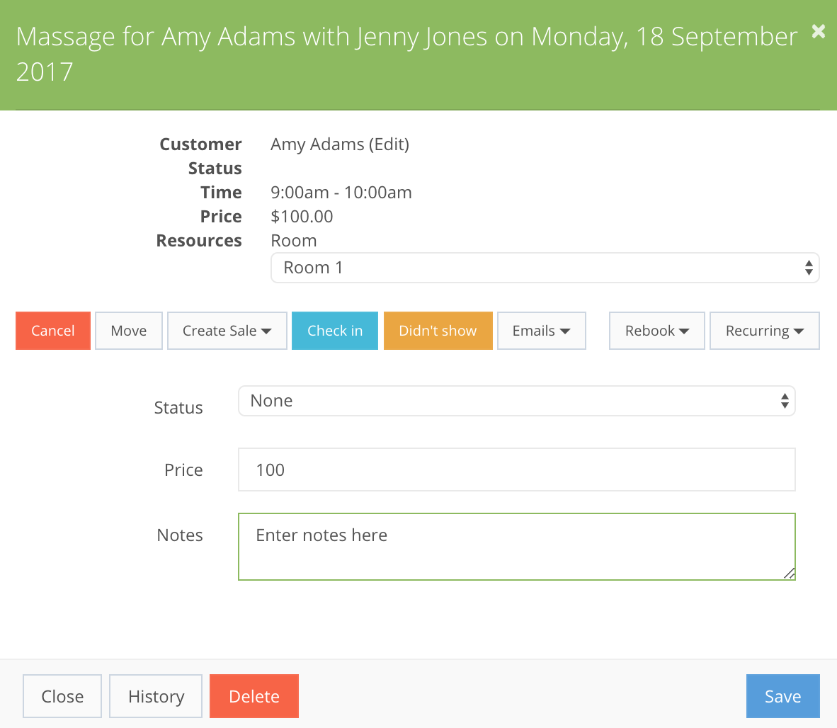 How do I add a Note to a Reservation? - Ovatu Help Guides