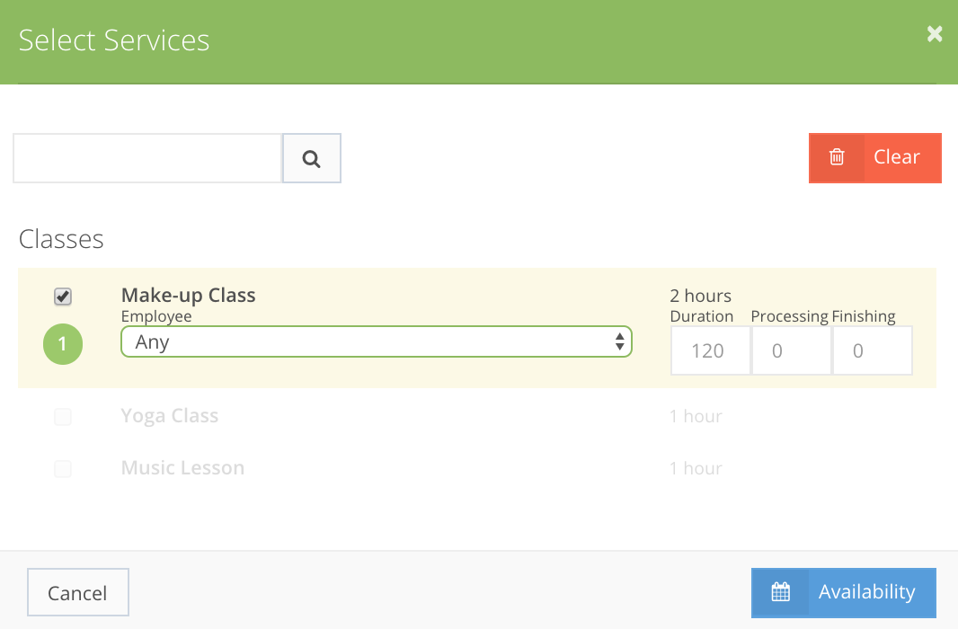 How do I create a (once off) Class Reservation? - Ovatu Help Guides