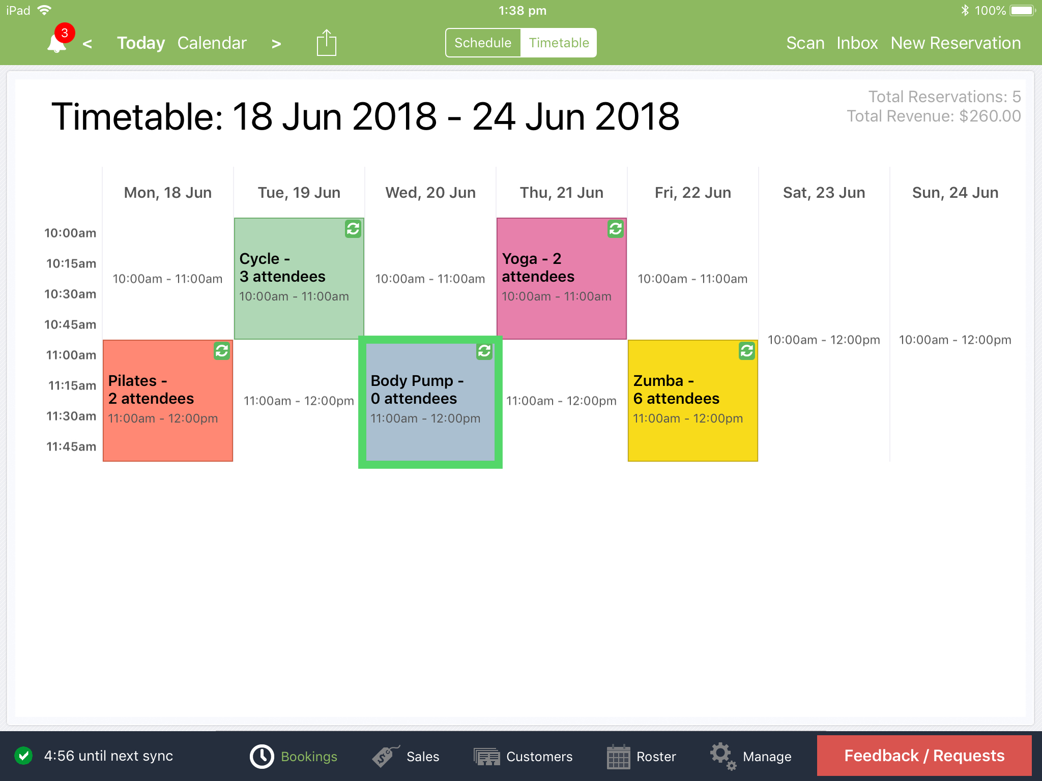 How do I create a (Timetable) Class Reservation? - Ovatu Help Guides