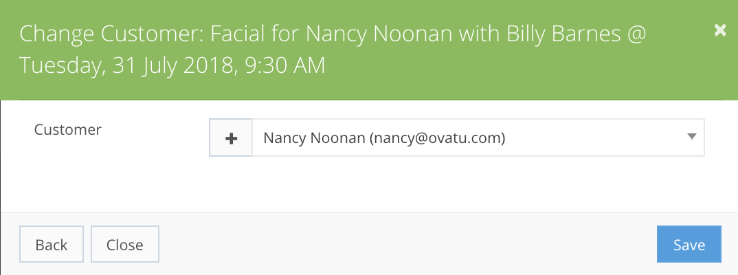 How do I edit or change the Customer on a Reservation? - Ovatu Help Guides