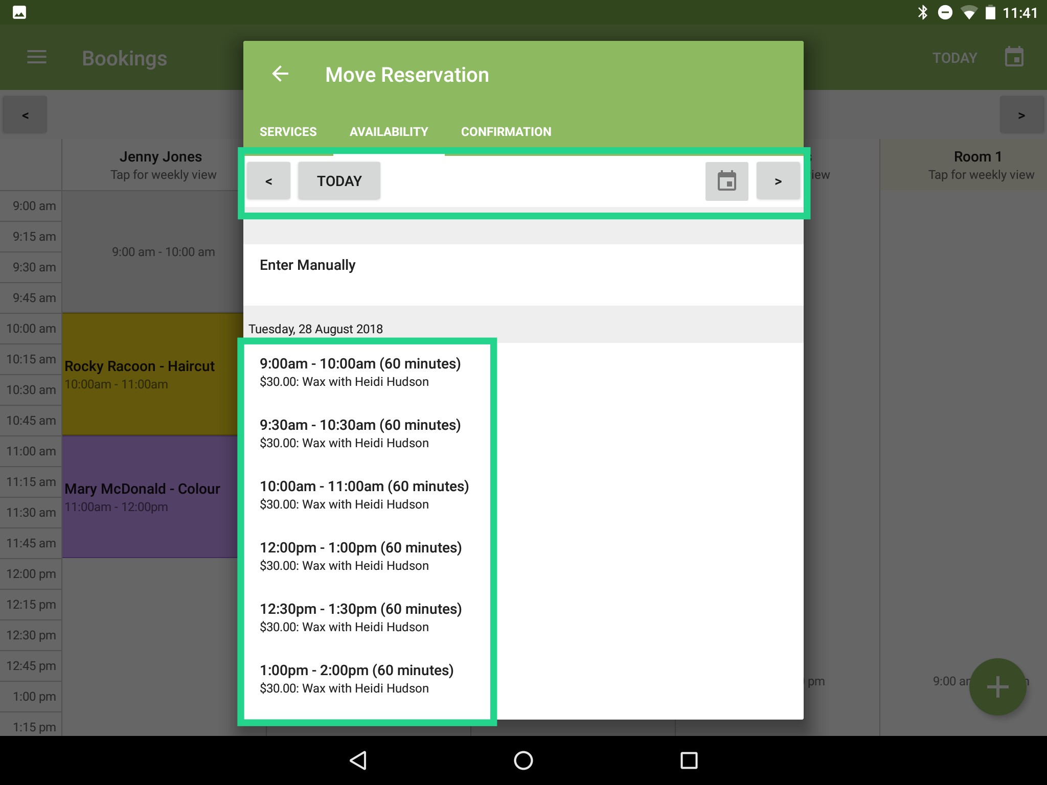 How do I move a Reservation? - Ovatu Help Guides