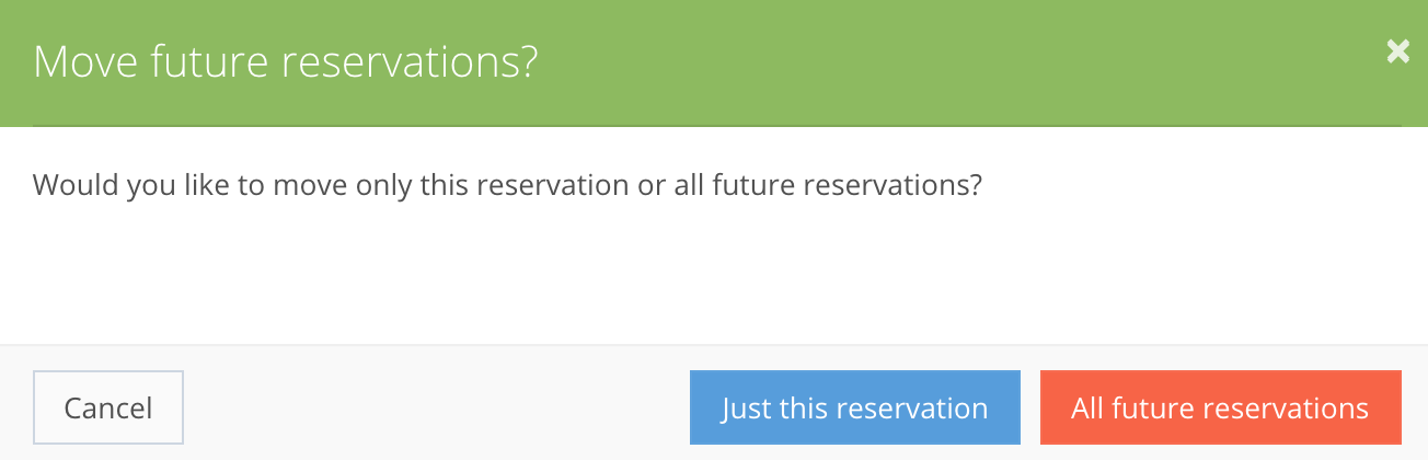 How do I move a Reservation? - Ovatu Help Guides