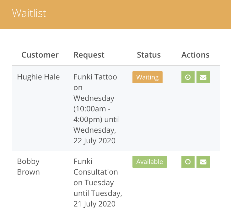 How do I use the Waitlist? - Ovatu Help Guides