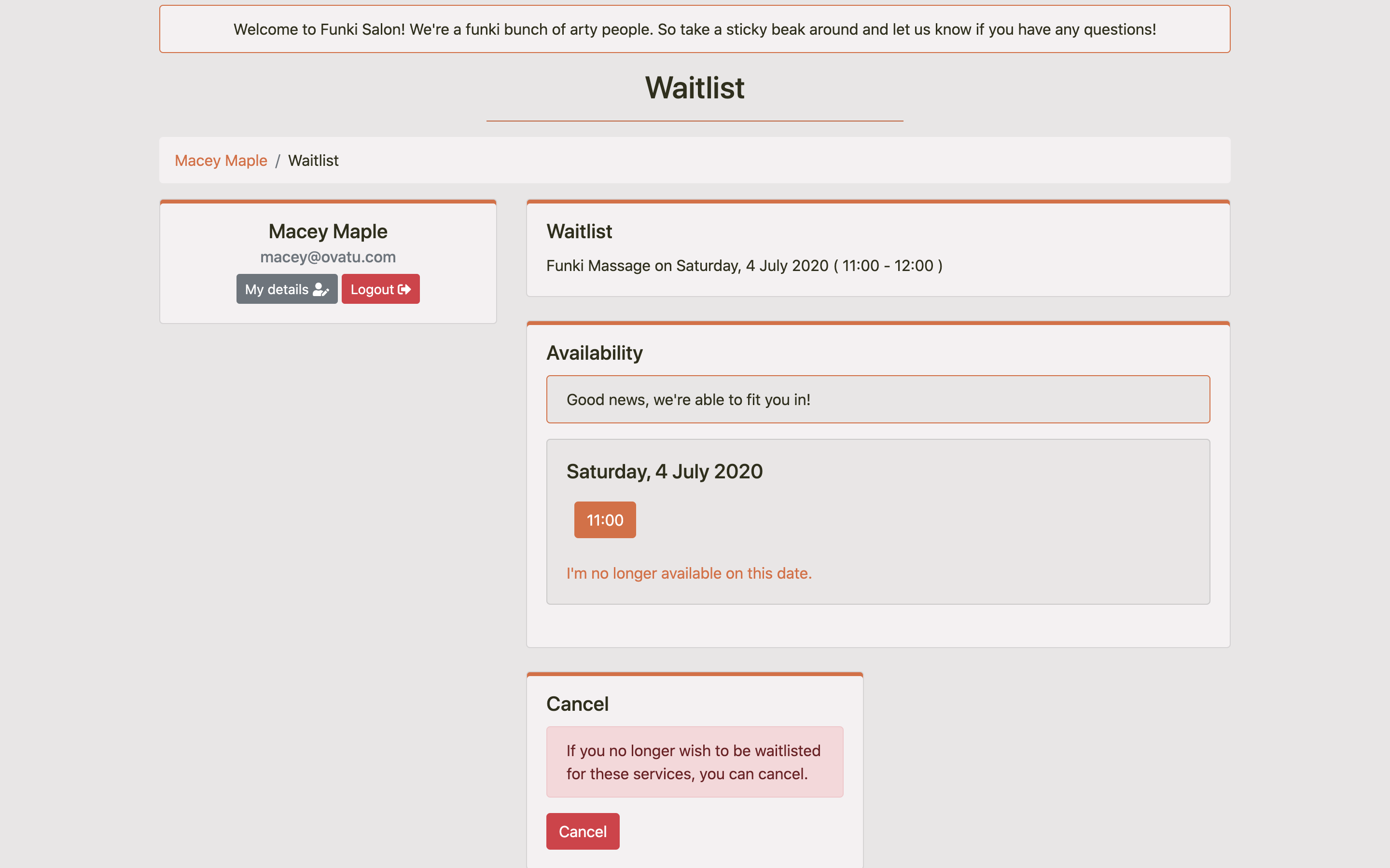 How do I use the Waitlist? - Ovatu Help Guides