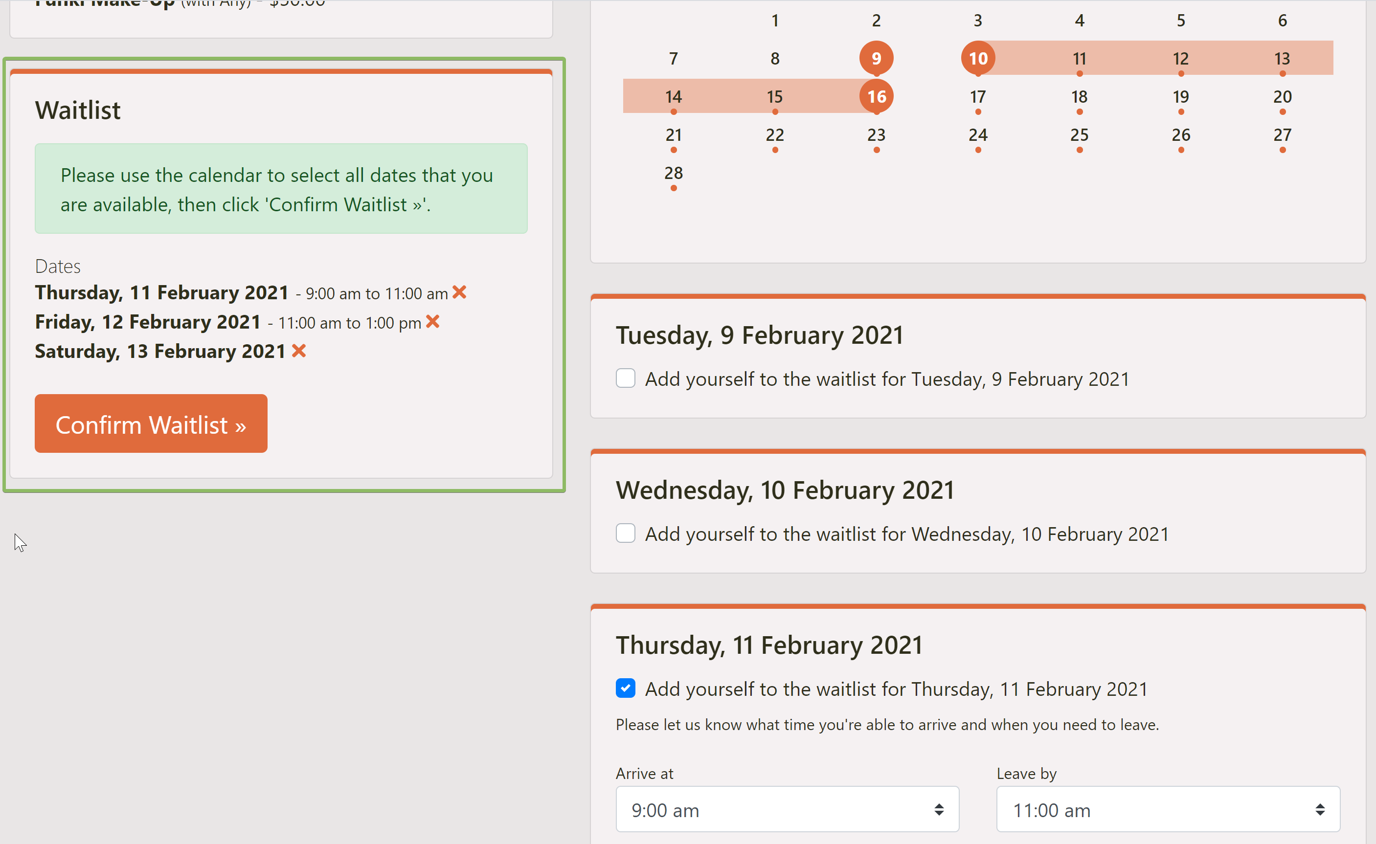 How do I use the Waitlist? - Ovatu Help Guides