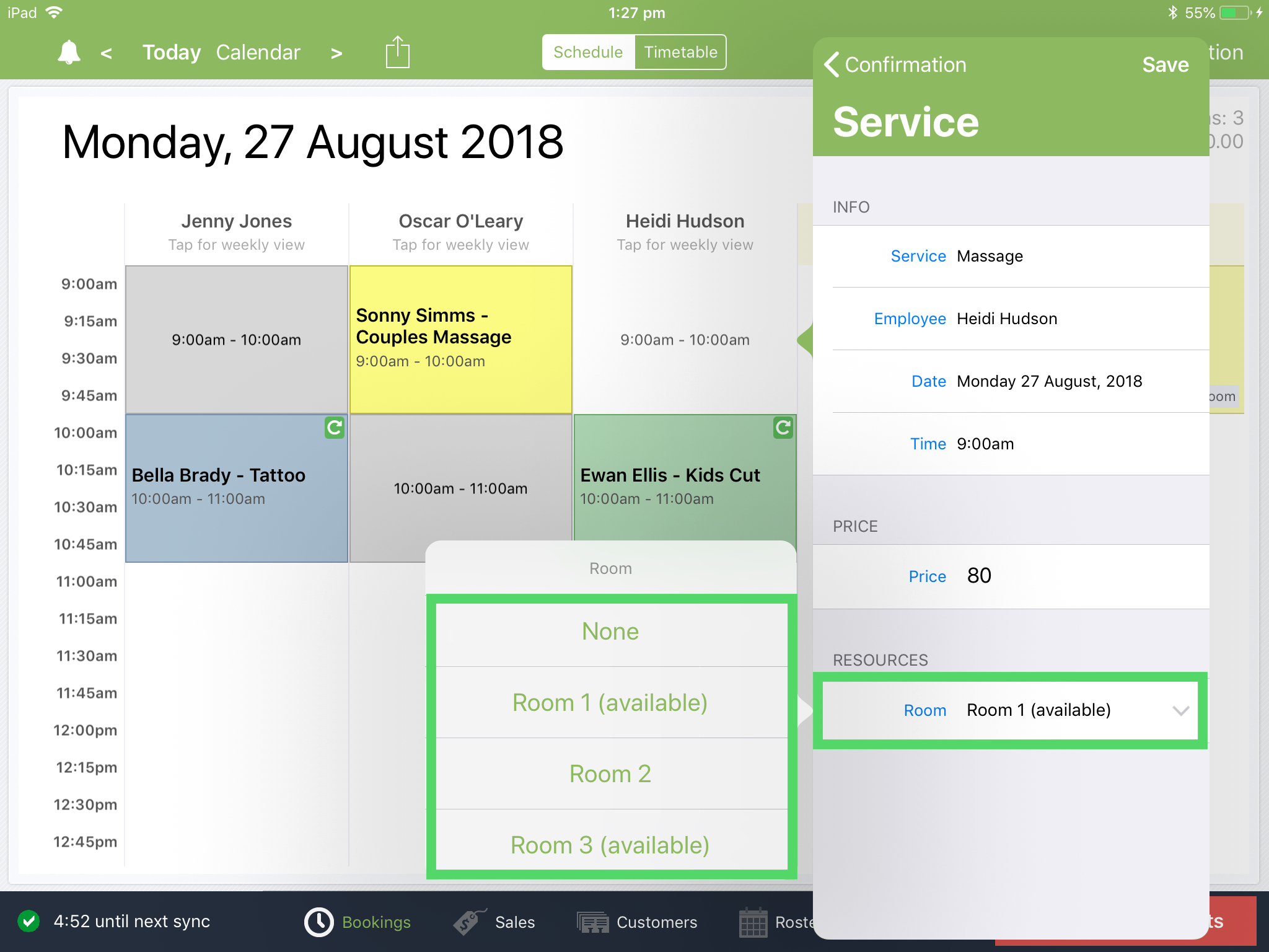 How do I create a Reservation using Resources? - Ovatu Help Guides