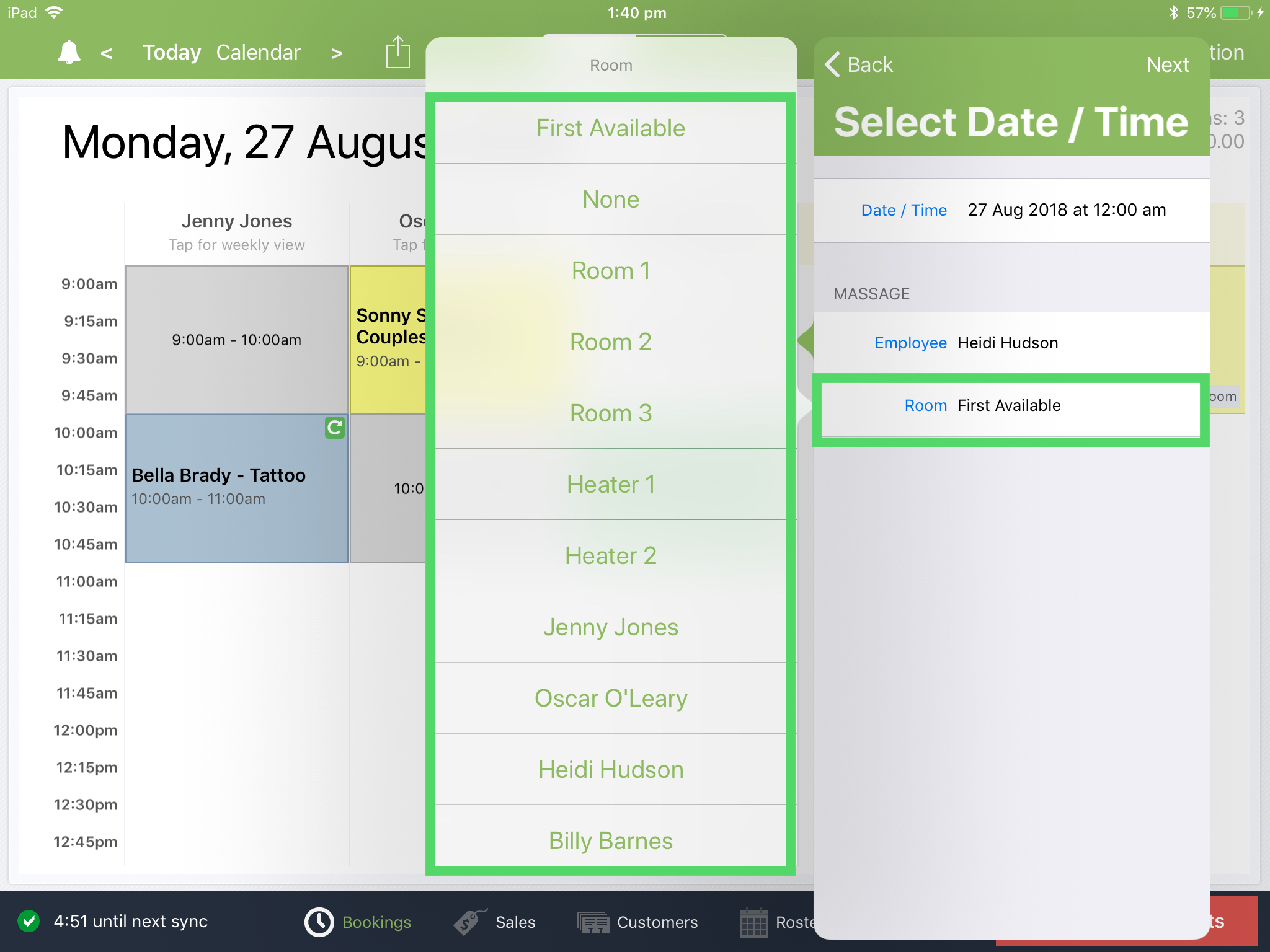 How do I create a Reservation using Resources? - Ovatu Help Guides