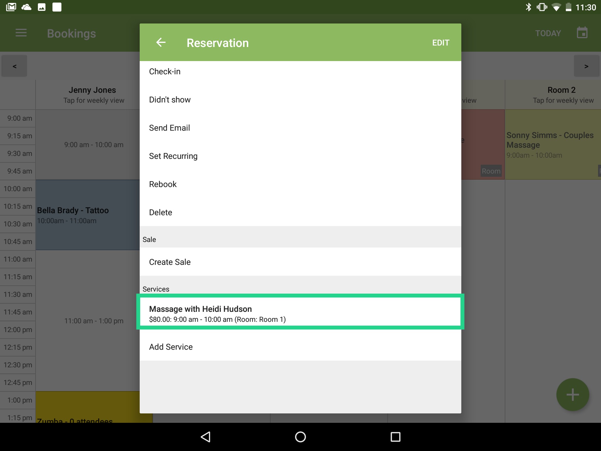 How do I create a Reservation using Resources? - Ovatu Help Guides