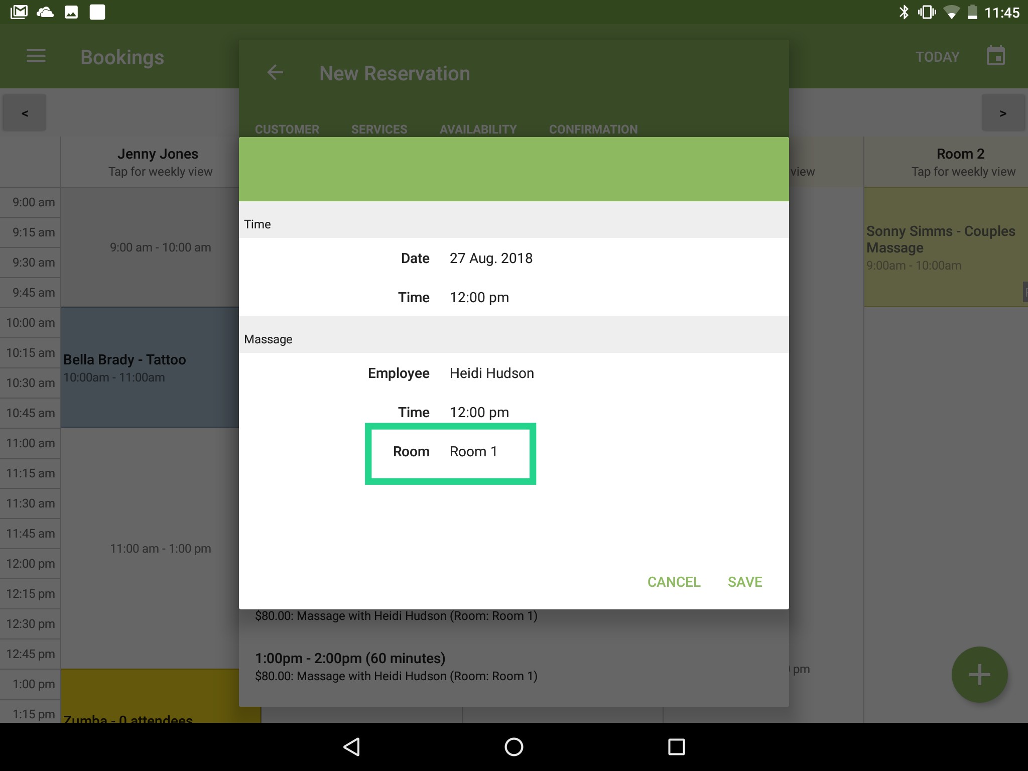 How do I create a Reservation using Resources? - Ovatu Help Guides