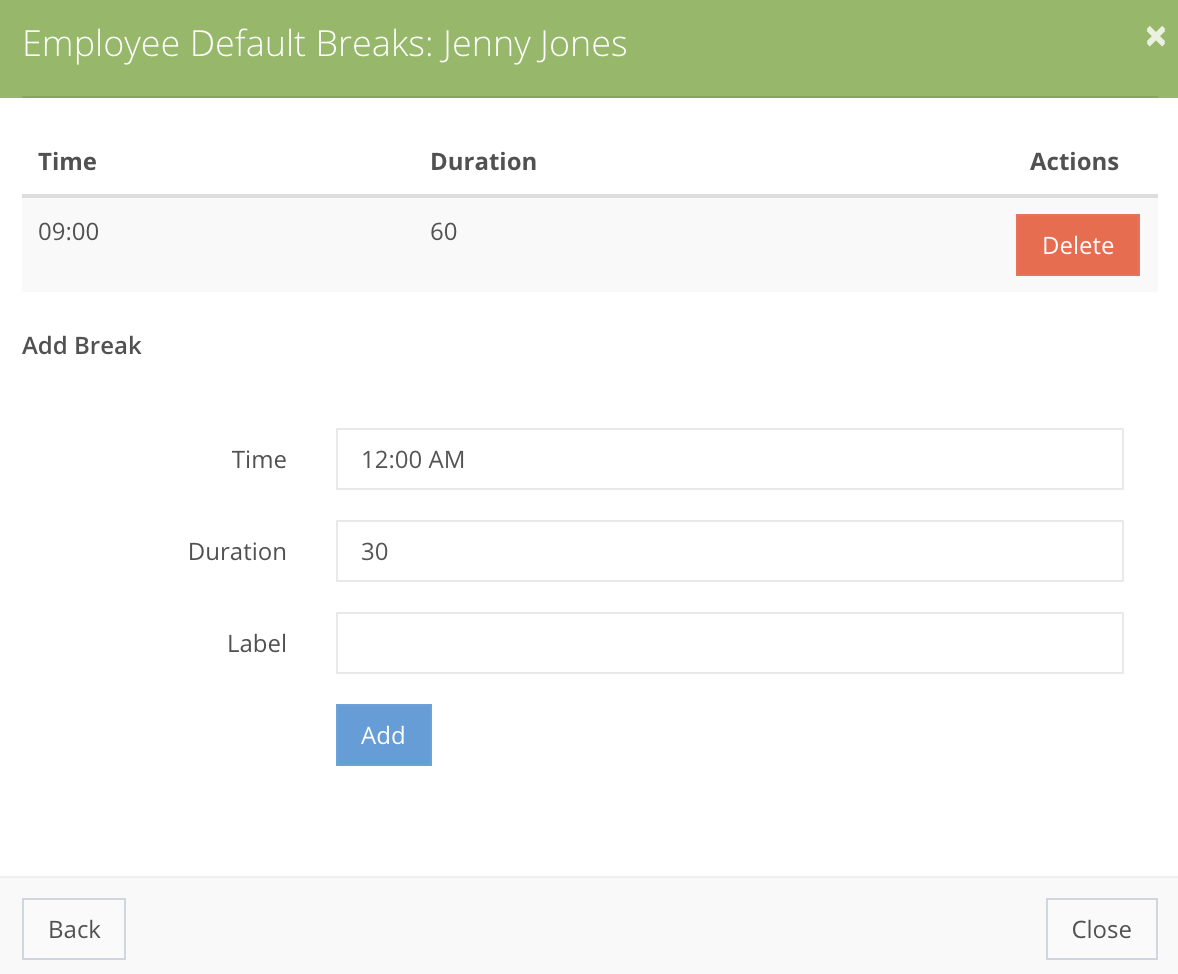 How do I set an employees normal working hours? - Ovatu Help Guides