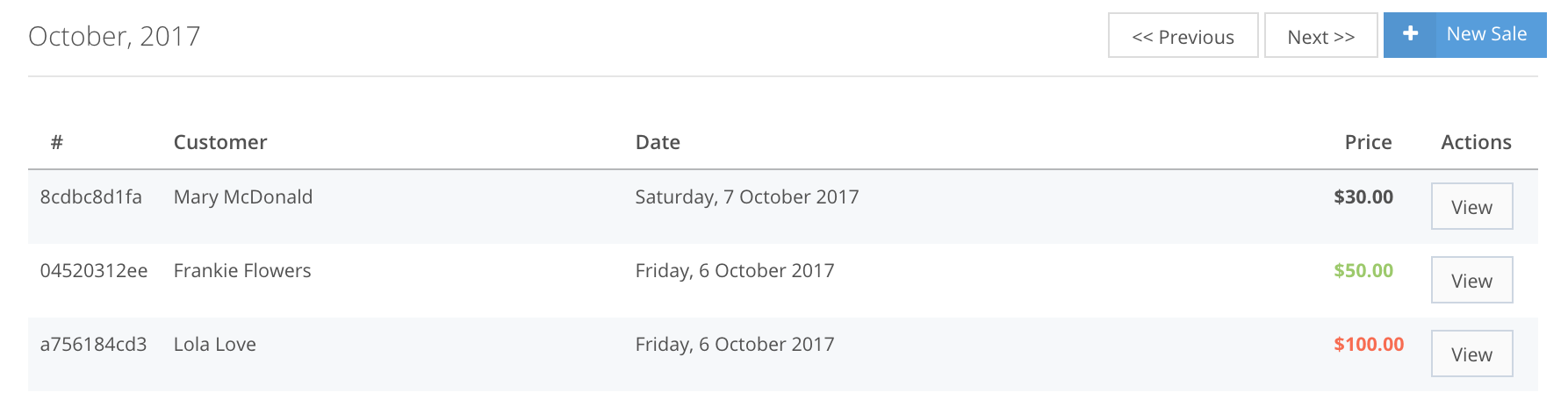 How do I view all my Sales? - Ovatu Help Guides