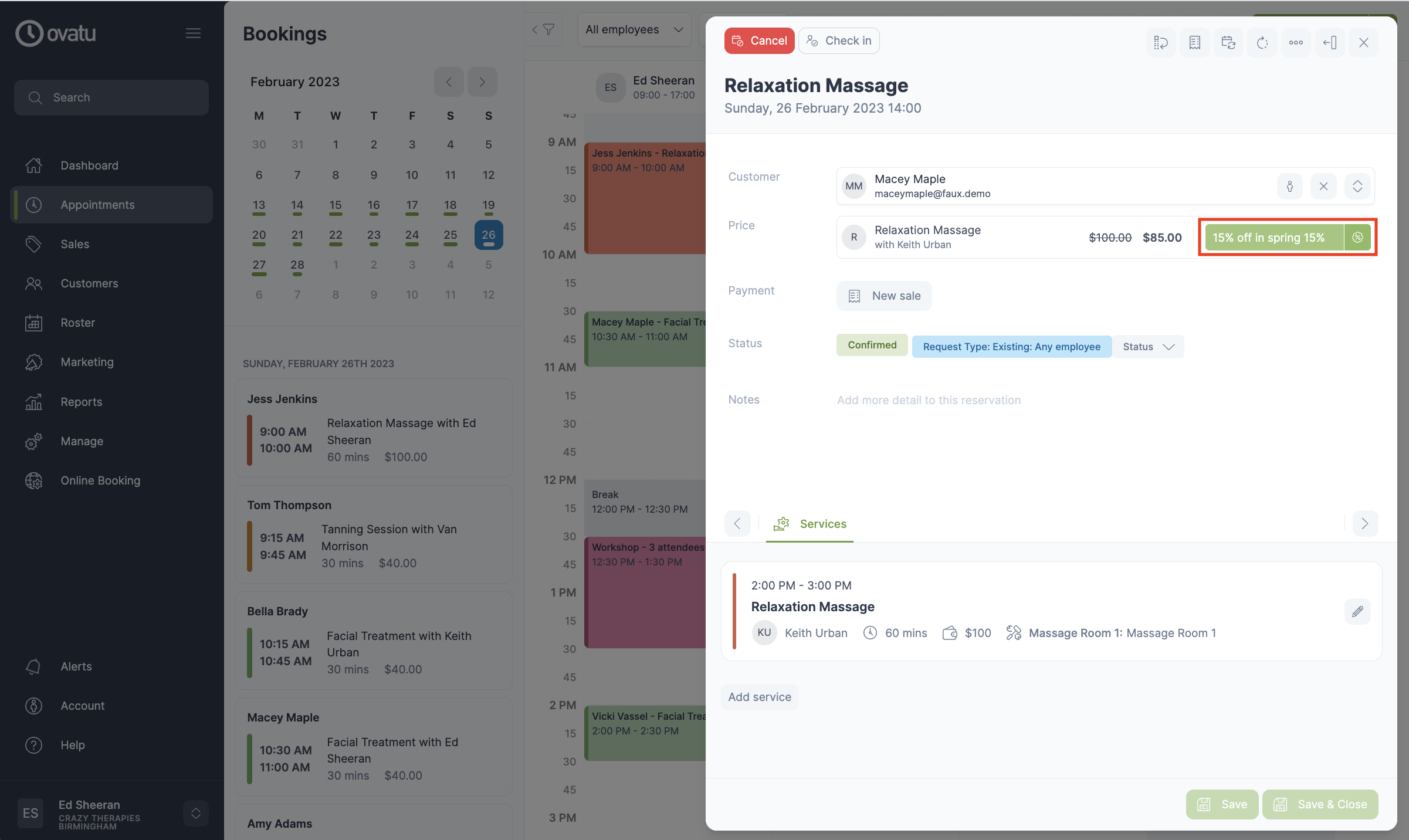 Applying a promo code - Ovatu Help Guides