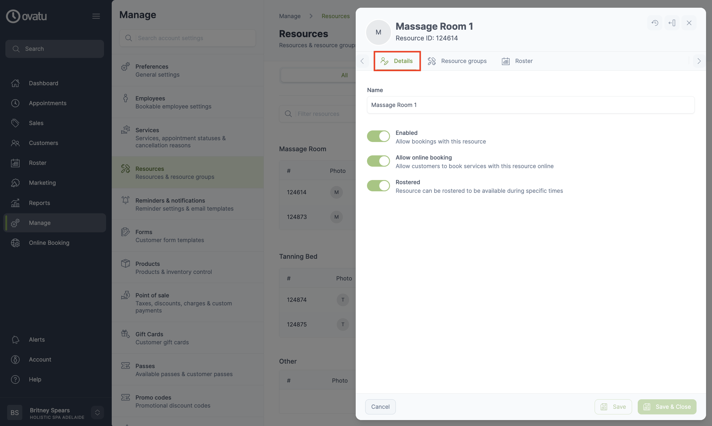 Creating a resource - Ovatu Help Guides
