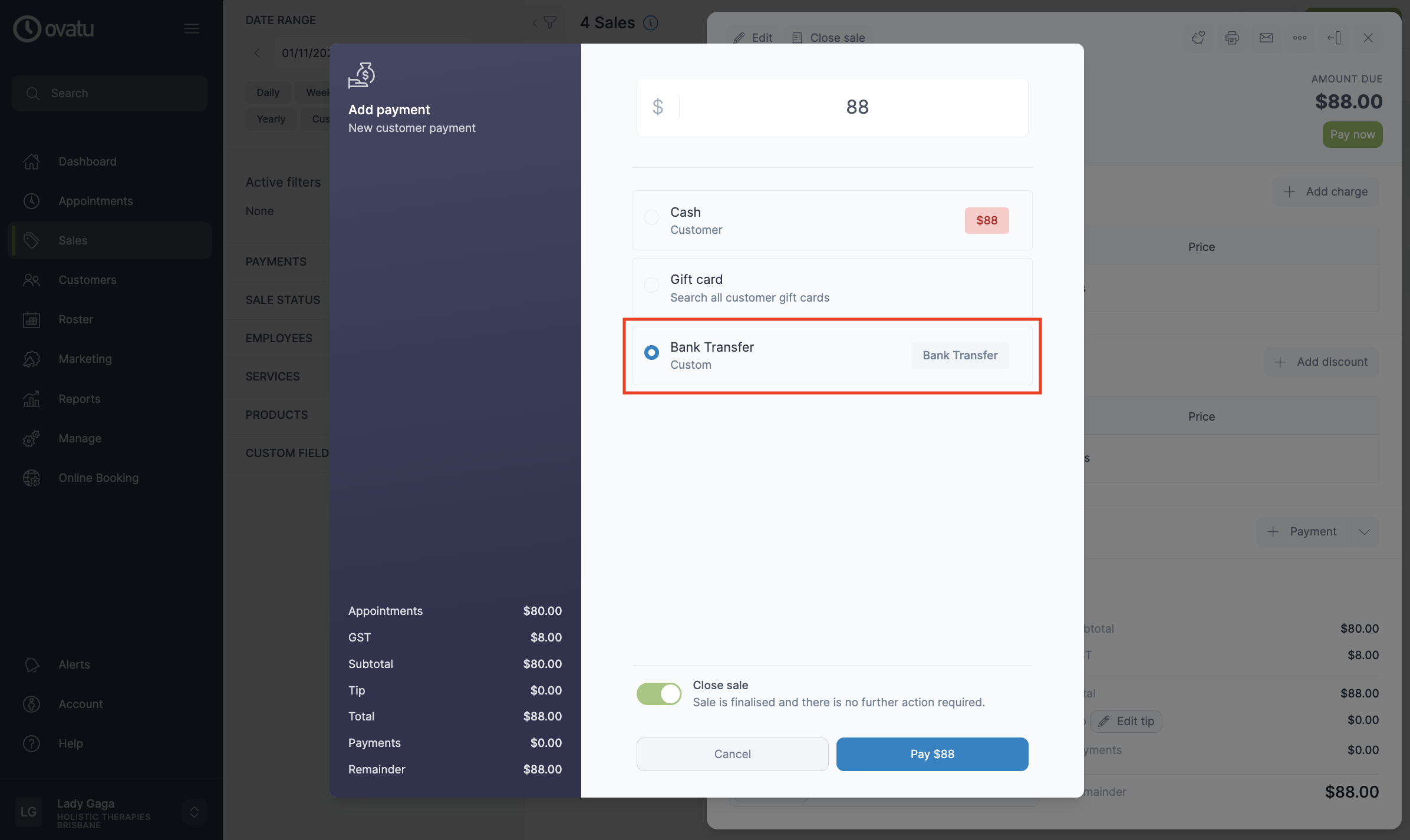 Adding a custom payment method - Ovatu Help Guides Adding a custom payment method - Ovatu Help Guides